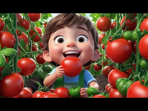 Yes Yes Eat Your Veggies Now | Healthy Eating Song for Toddlers | Mealtime Rhyme with Yummy Veggies