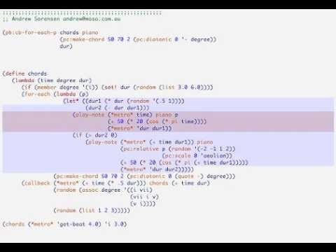 Piano, patterns and gestures « Coding, Sounds and Colors | A blog about ...