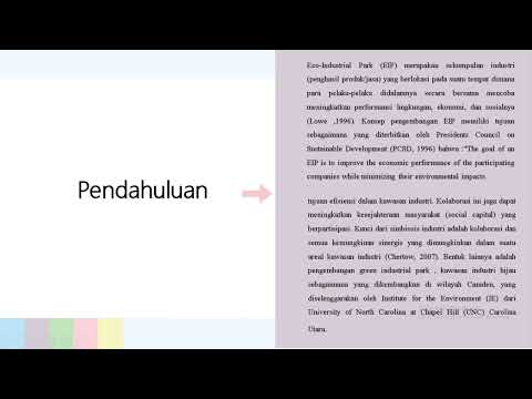 Riview jurnal, "Strategi pengembangan Kawasan industri Cilegon ECO Industrial Park"