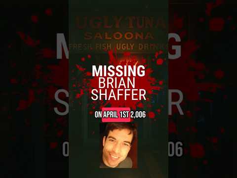 Missing: Brian Shaffer #missing #unsolvedmysteries #truecrimepodcast