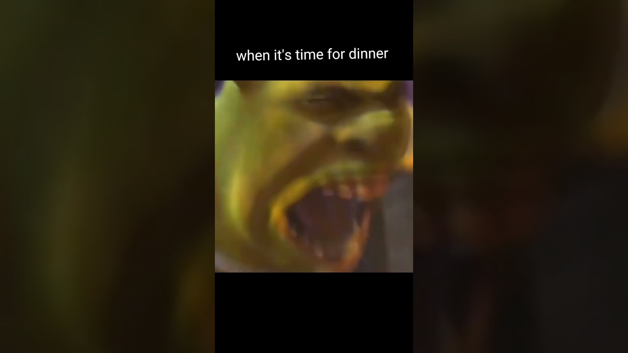 Shrek screaming #memes #shorts