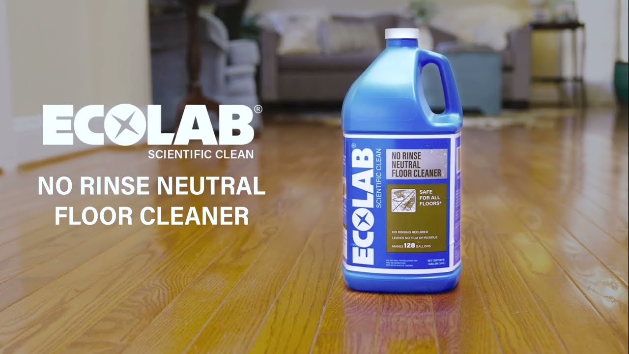 Ecolab Scientific Clean® No Rinse Neutral Floor Cleaner