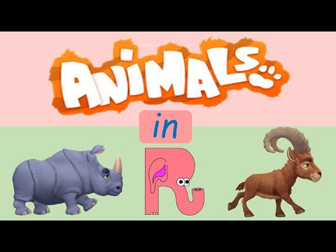 Learn Animal Names in R with Spelling