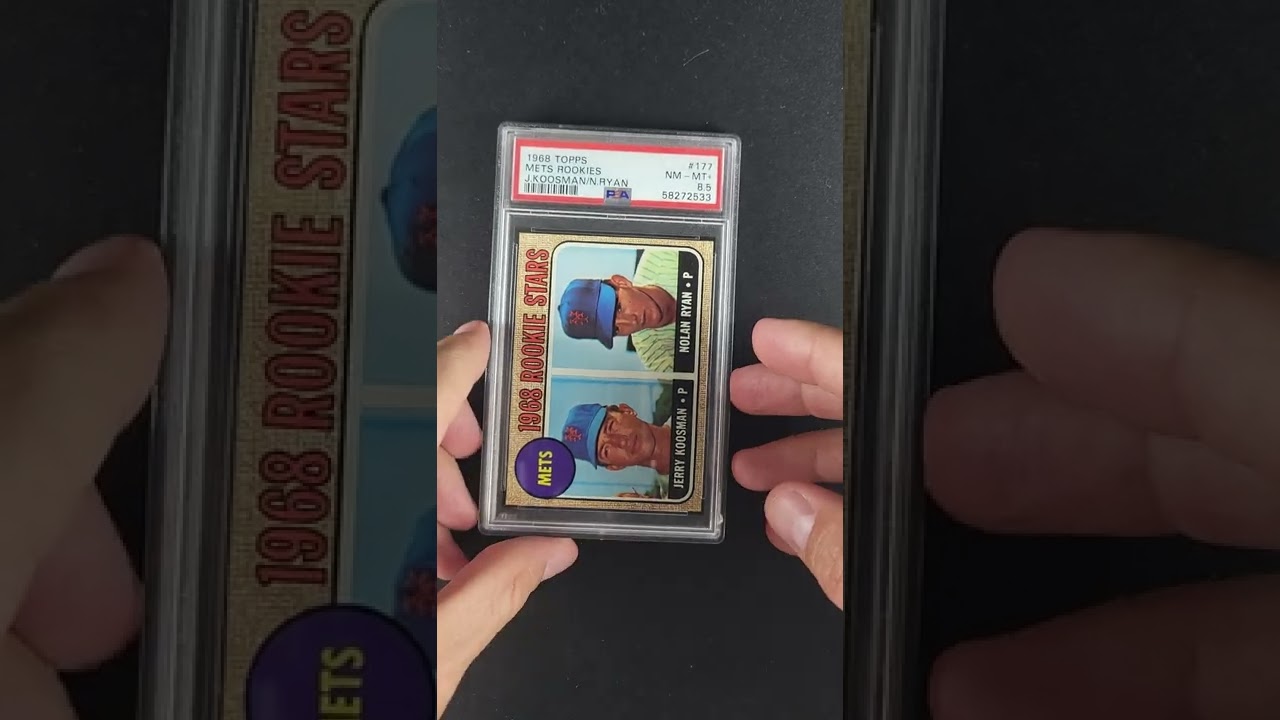 1968 Topps Nolan Ryan ROOKIE #177 PSA 8.5 NM-MT+