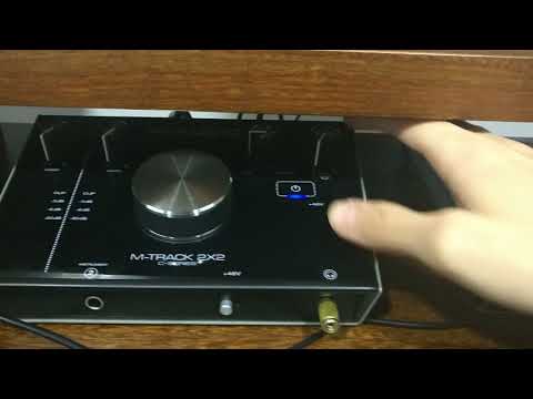M-Track 2x2 Clipping / Distorting Output Signal - FIXED