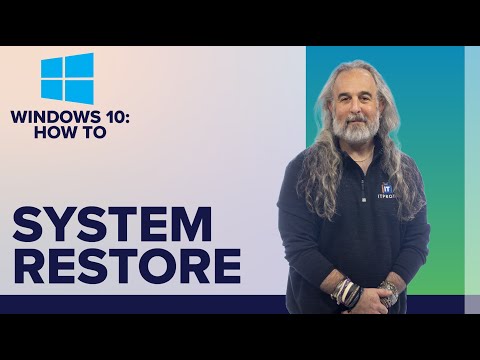 How to System Restore in Windows 10