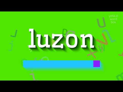 How to say "luzon"! (High Quality Voices)