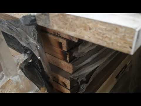Designer thin square edged kitchen worktops
