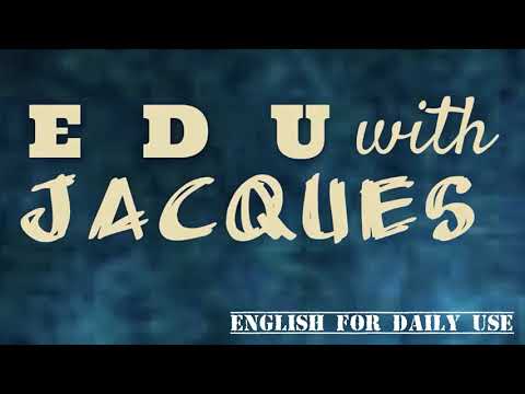 EDU stands for English for Daily Use but it also means EDUcation.