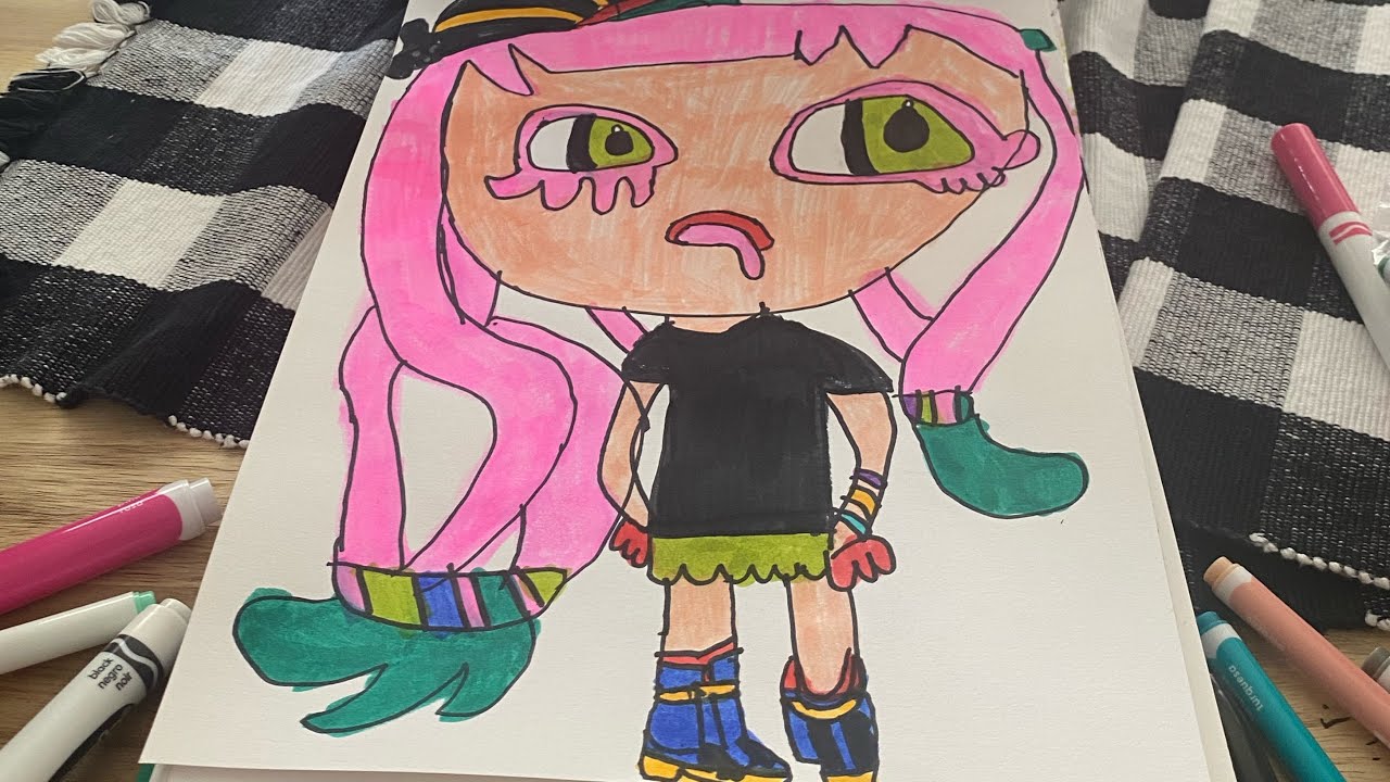 How to draw harmony from splatoon 3