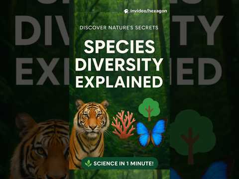 Species Diversity Explained! #shorts