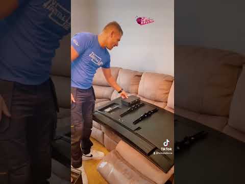 How to hide a virgin or sky box behind your TV