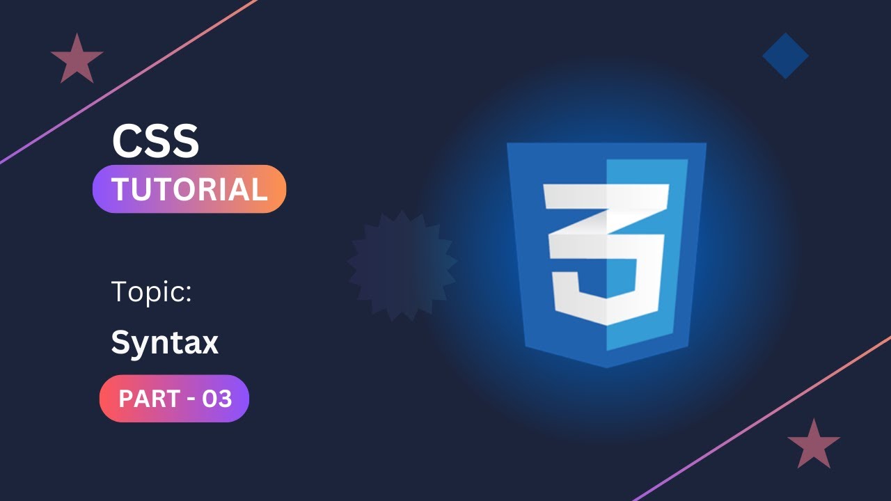 How to use syntax in css | Css3 full course bangla tutorial | Learn with Ariful |  part3