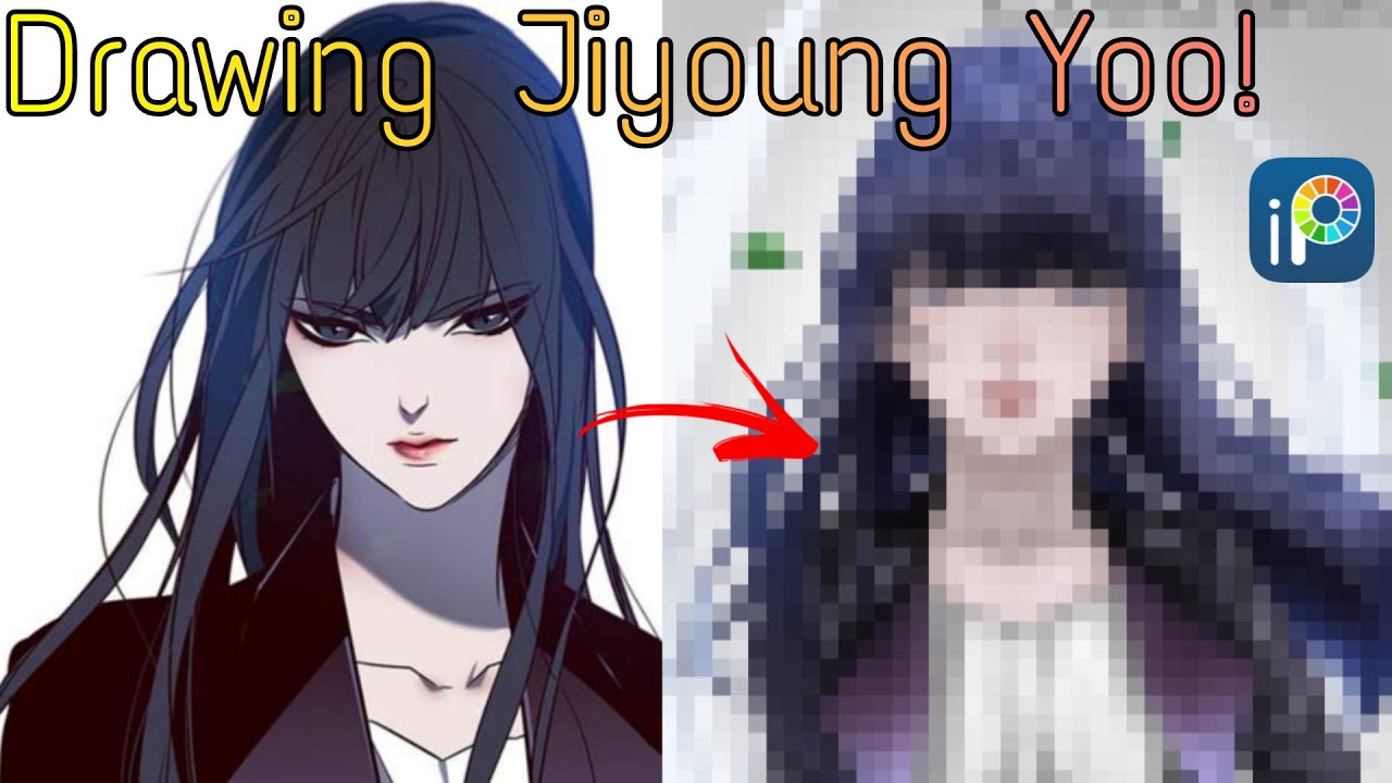 Drawing Jiyoung Yoo From Eleceed!!!|Webtoon Character Spin|IbisPaintX