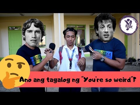 Ano ang tagalog ng "You're so weird"? | Episode 5 Part 1 | #TanongKoSagotMo | #TongueGaling