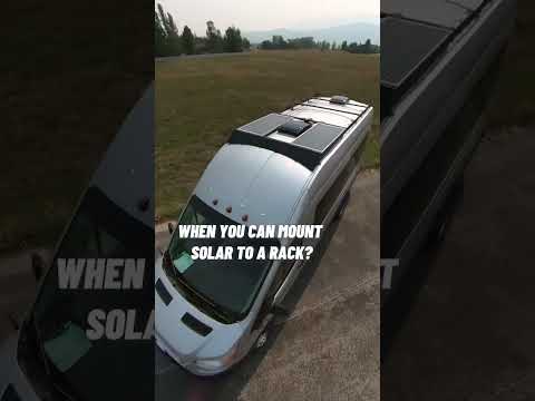 How to Put Solar Panels on Your Van | Camper Van