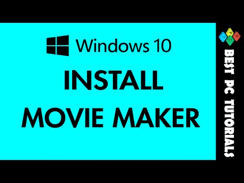 Windows 10- Install Movie Maker