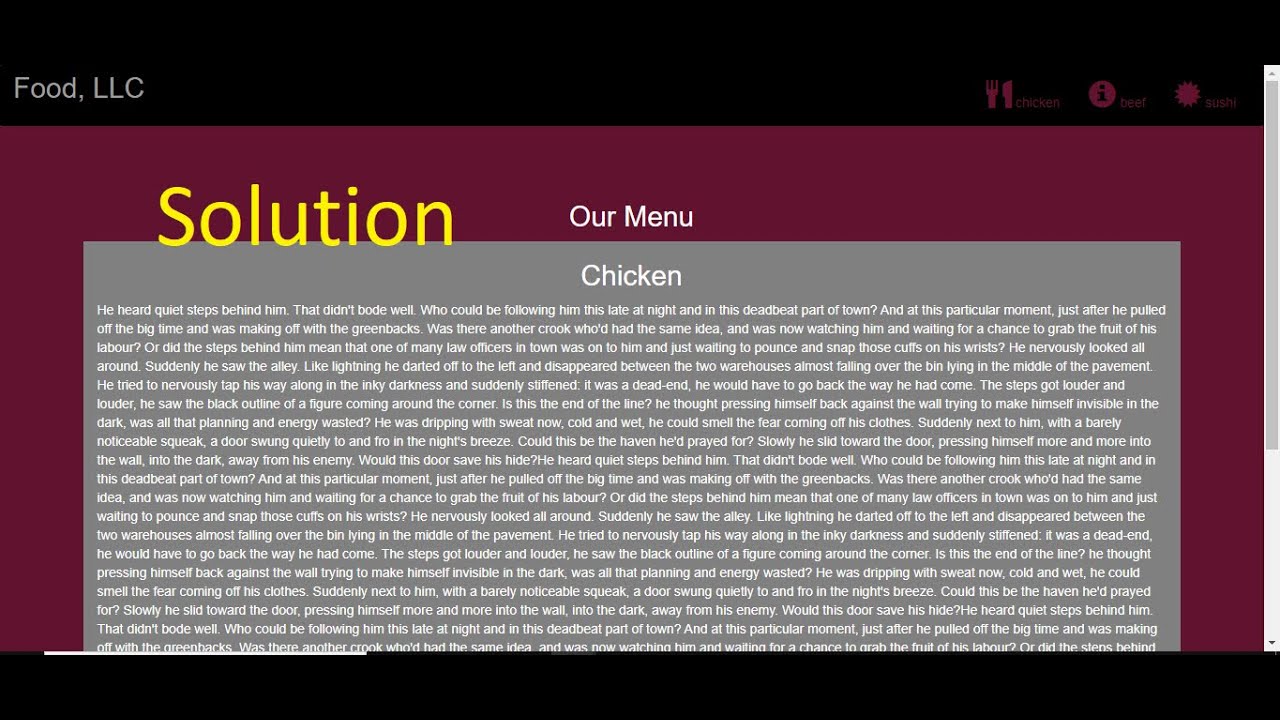 Coursera HTML, CSS, and Javascript for Web Developers Week 3 Module 3 Coding Assignment solution