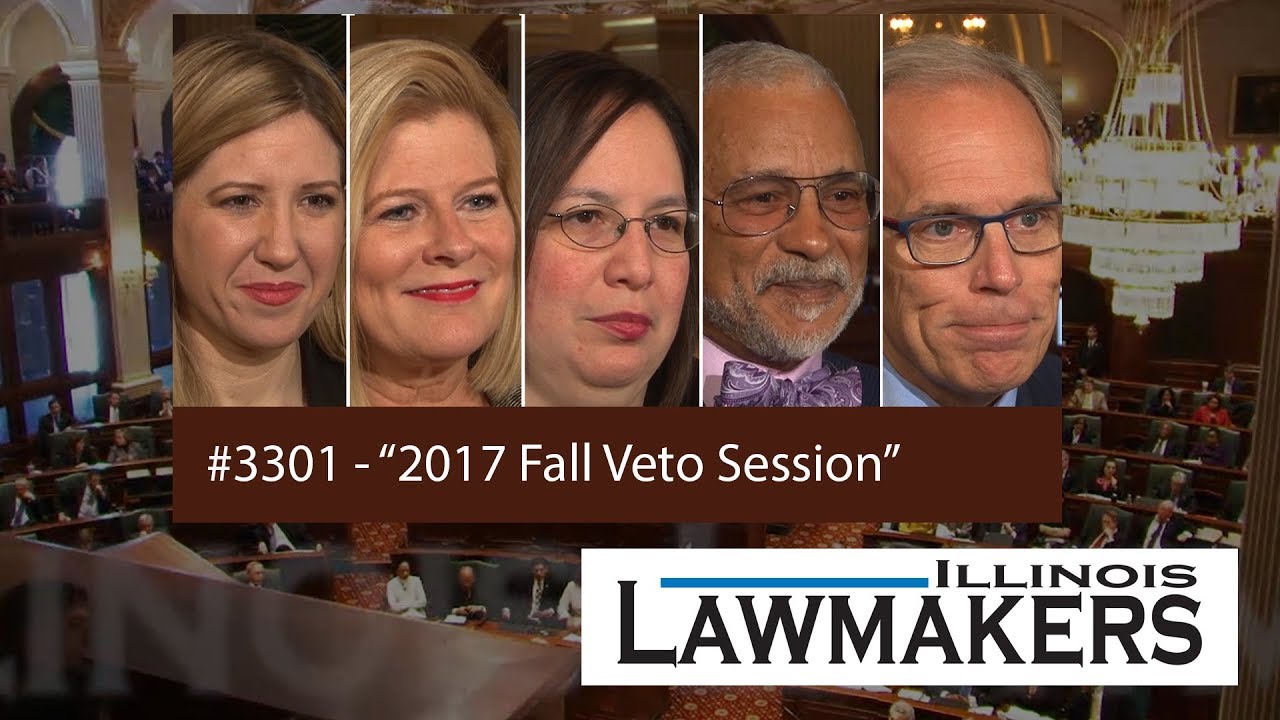Illinois Lawmakers #3301 - 2017 Fall Veto Session