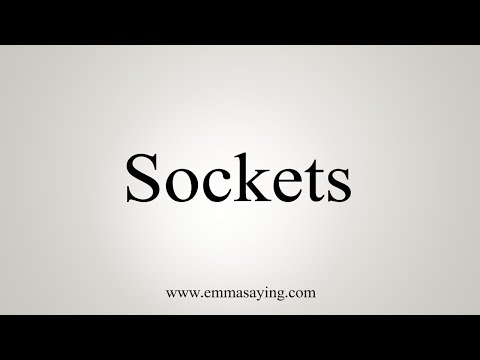 How To Say Sockets