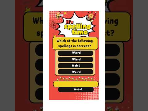 Improve Your Spelling Skills: Test Your Spelling Knowledge! Best for Cambrige and IB Students