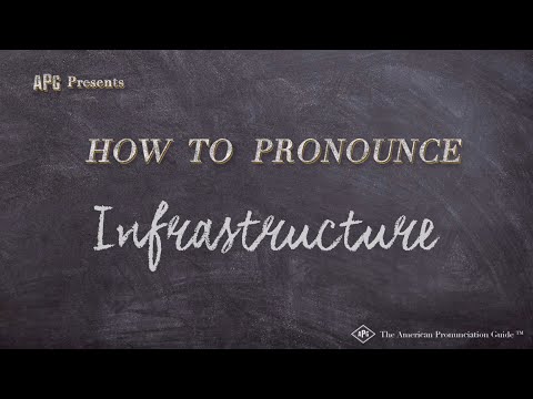 How to Pronounce Infrastructure (Real Life Examples!)