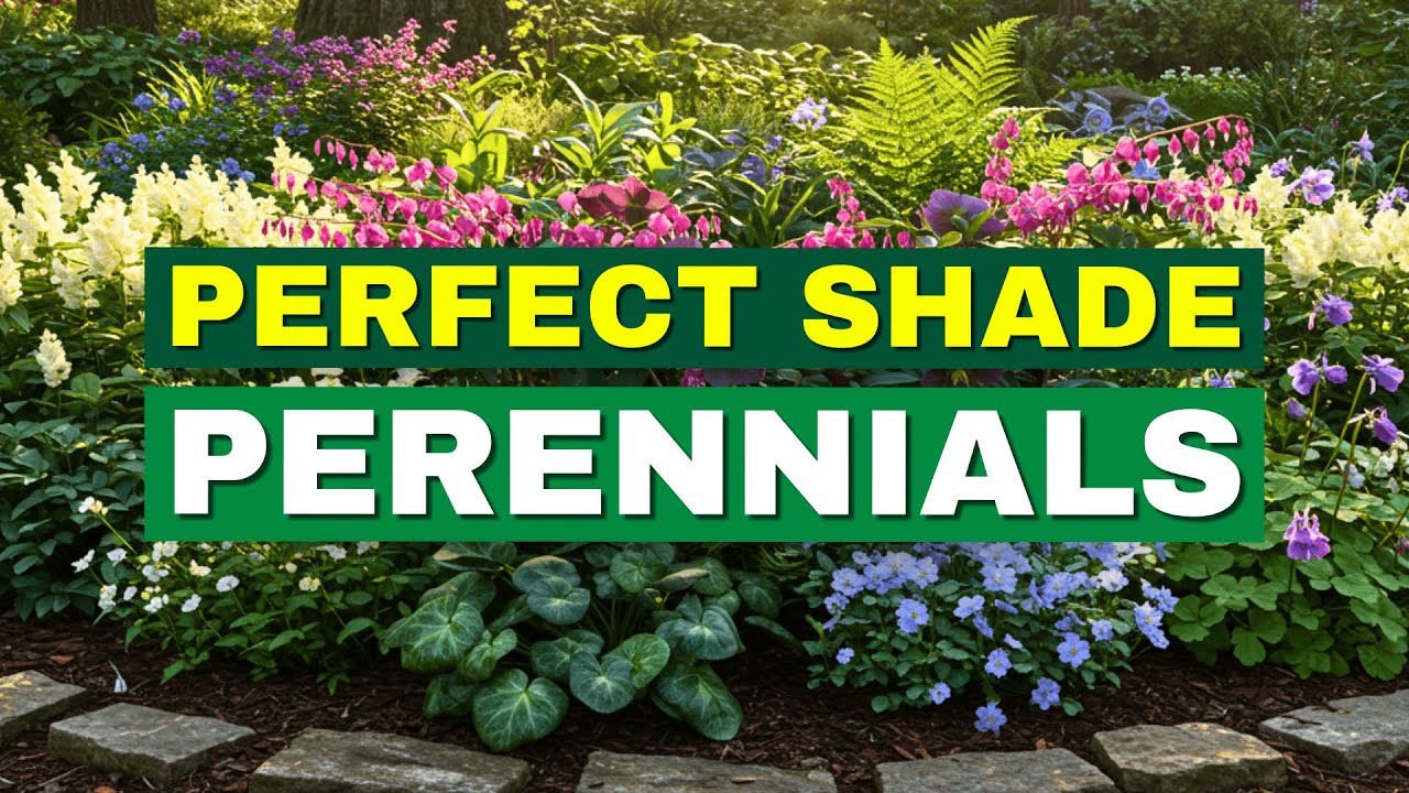 10 Flowering SHADE-LOVING Perennials EVERY Garden Needs 😍 | Easy, Lush, and Long-Lasting!