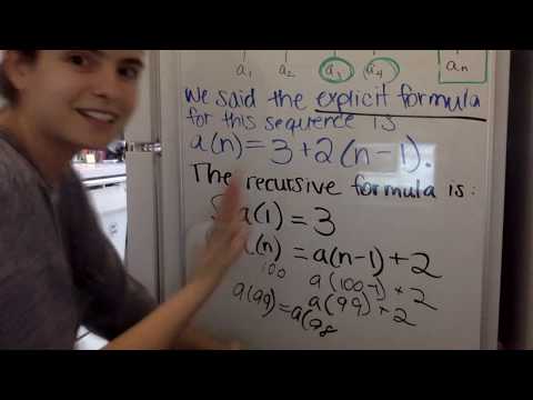Recursive Formula for Arithmetic Sequence