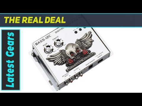 Power Acoustik BASS-12C Digital Bass Restoration Processor: Elevate Your Car Audio Experience!