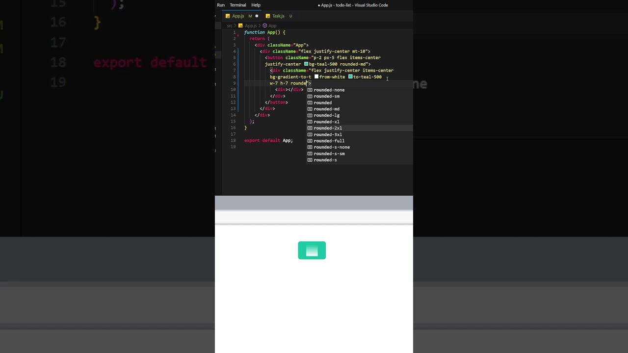 Loading button with tailwind css