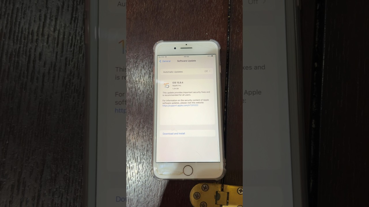 iOS 15.8.4 on iPhone 7 Plus #shorts #ios15 #iphone7plus