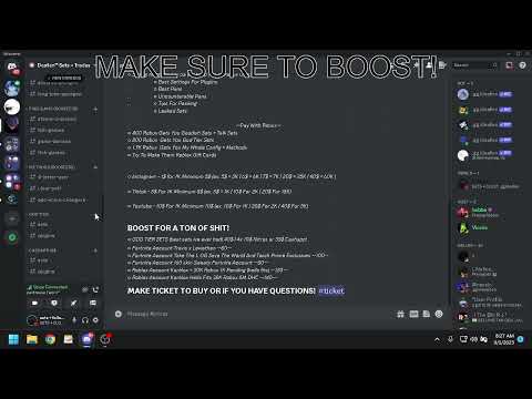 BEST PACKING SETS ON DISCORD .GG/DEAFEN