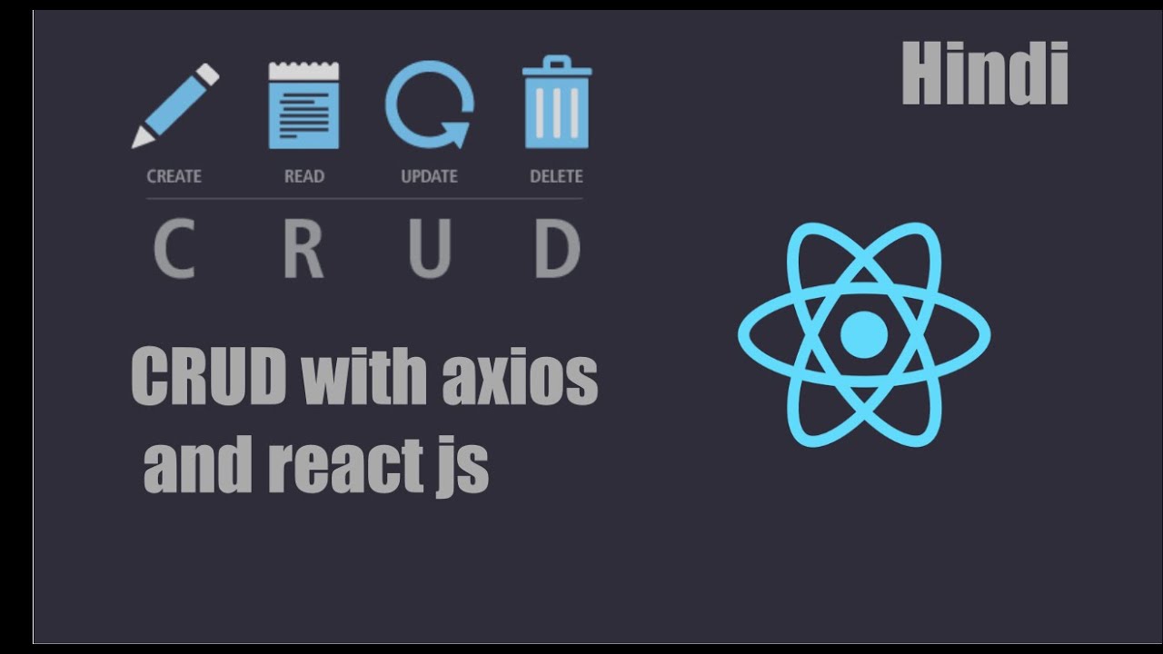 CRUD Application with react js | Axios | react-modals