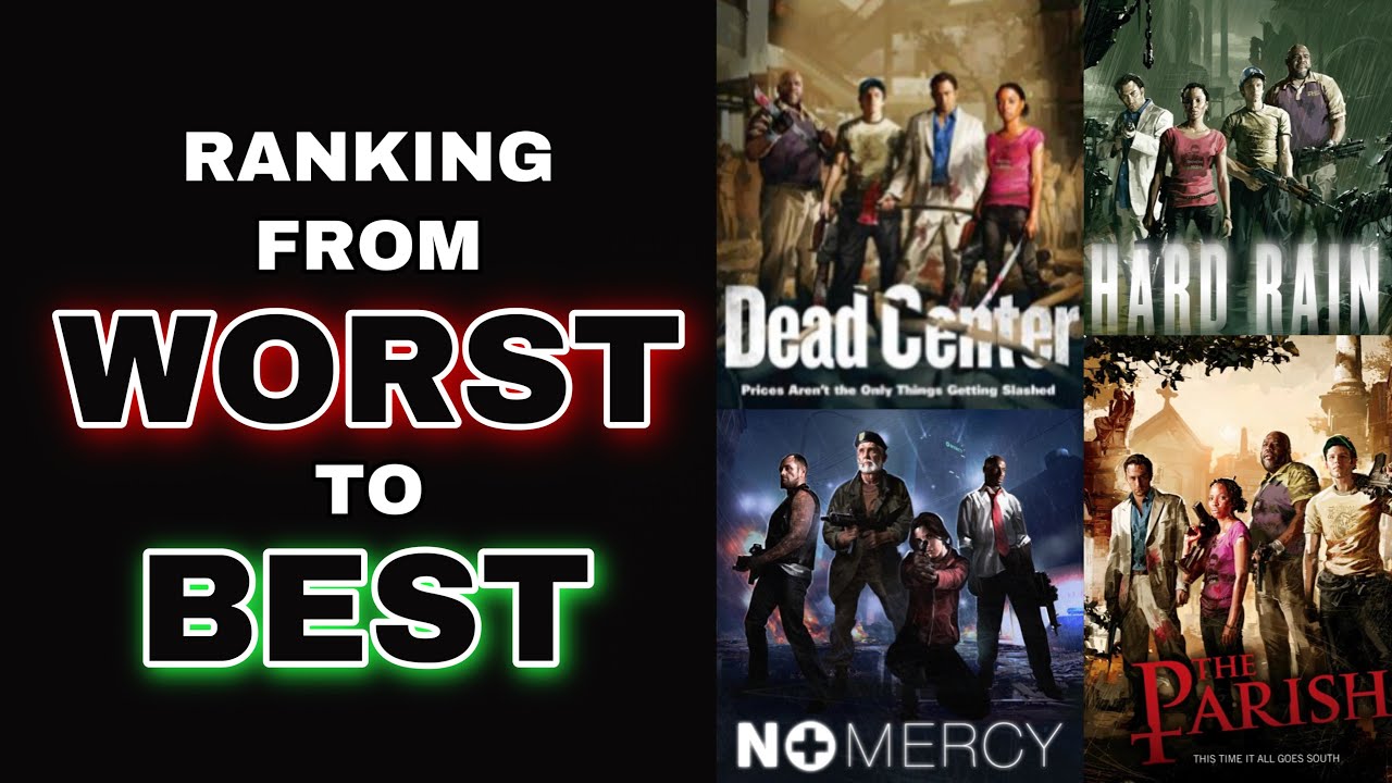 All 14 Left 4 Dead Campaigns RANKED From Worst To Best.