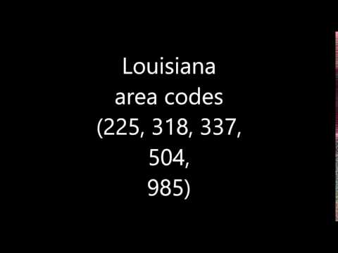 Louisiana Area Codes