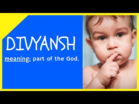 ✨ Divyansh - Divyansh Name Meaning – Divyansh Name Status - Indian baby boy names - Hindu Baby Names
