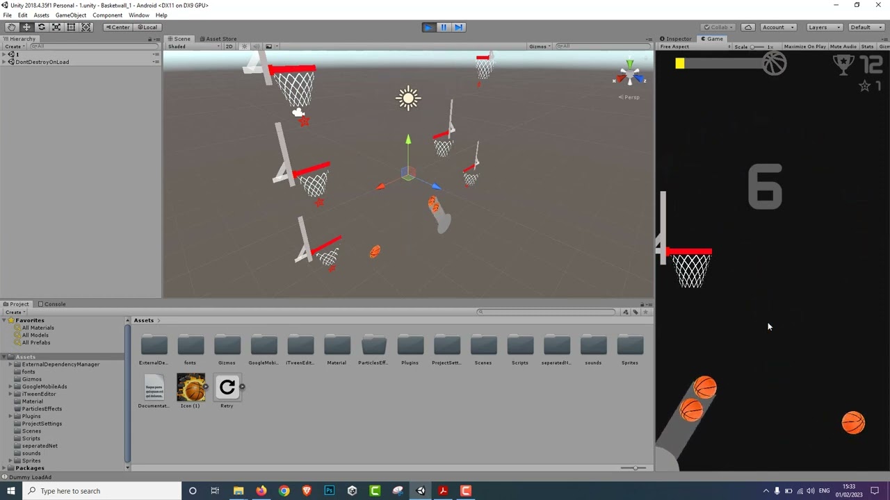 Basketball Shoot Unity Source Code