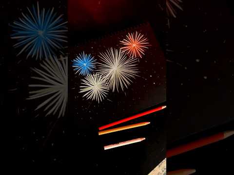 Anyone Can Draw Fireworks 💥 #shorts