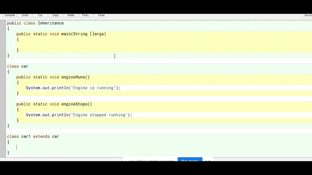 BlueJ OOP Lesson 1 - Inheritance
