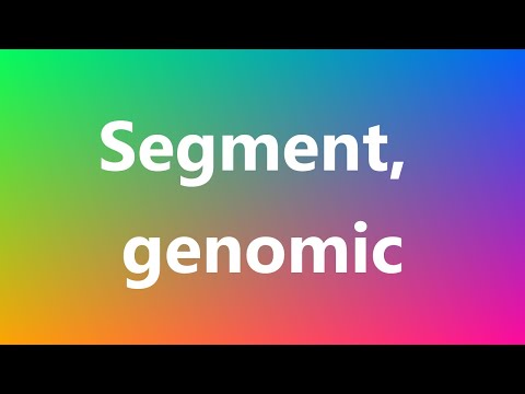Segment, genomic - Medical Definition and Pronunciation