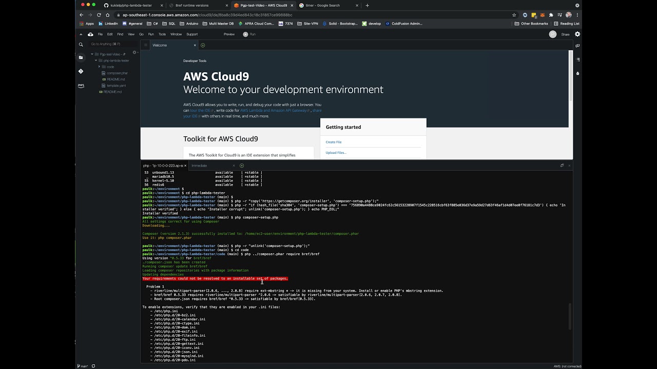 How to deploy PHP applications to AS Lambda lambda - Updated!