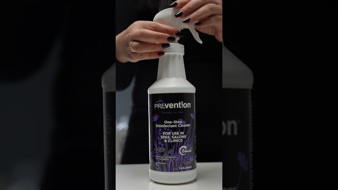 Let's get this nail station clean and disinfected for the next client 💪