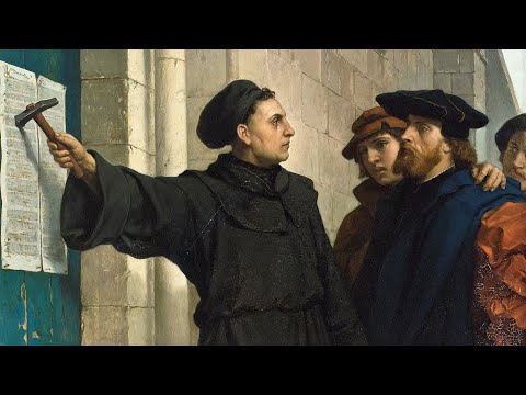 Protestant Reformation 1517 | Martin Luther bio 1483-1546 | Diet of Worms | Bonfire of Indulgences