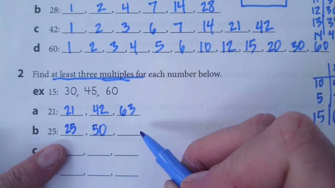 Page 9-10, 5th Grade Math HELP