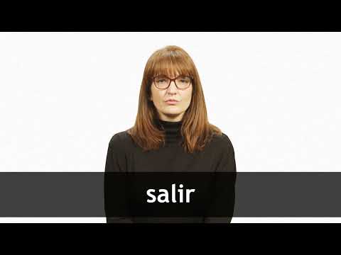English Translation of “SALIR” | Collins Spanish-English Dictionary