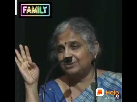 Role models for children's are their parents explained by sudha murthy Amma 🙏🏼