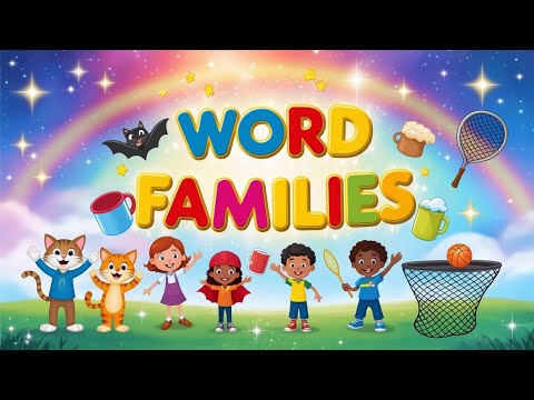 Word families song | kids song | nursery rhymes
