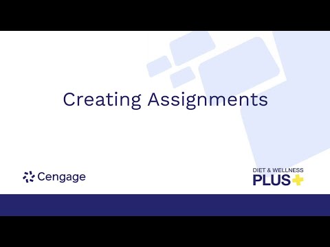 Creating Assignments