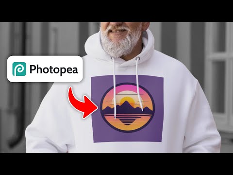How To Create a Hoodie Mockup in Photopea (Step By Step)