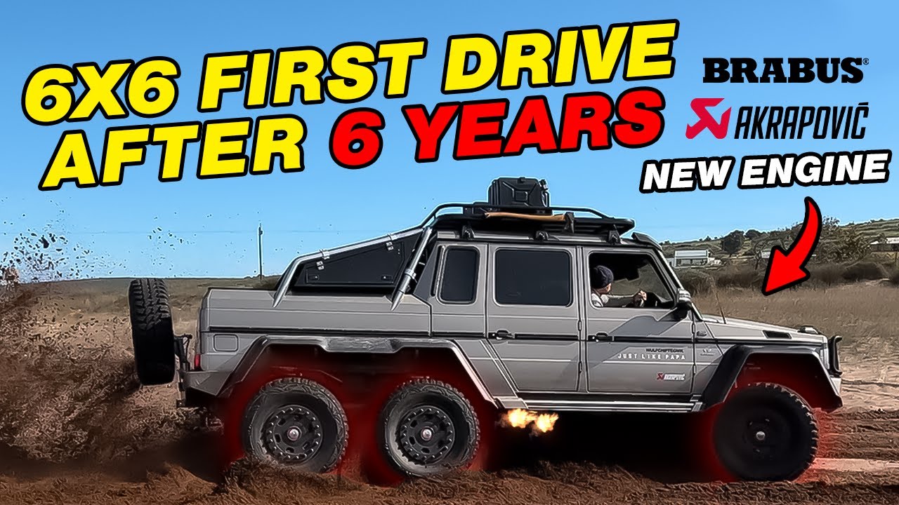 Ruan Schneider Swaps a Twin-Turbo M157 V8 into a Mercedes AMG G63 6×6 ...